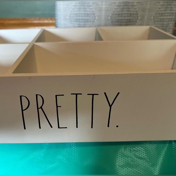 Rae Dunn | Storage & Organization | Rae Dunn White Wood Box With ...